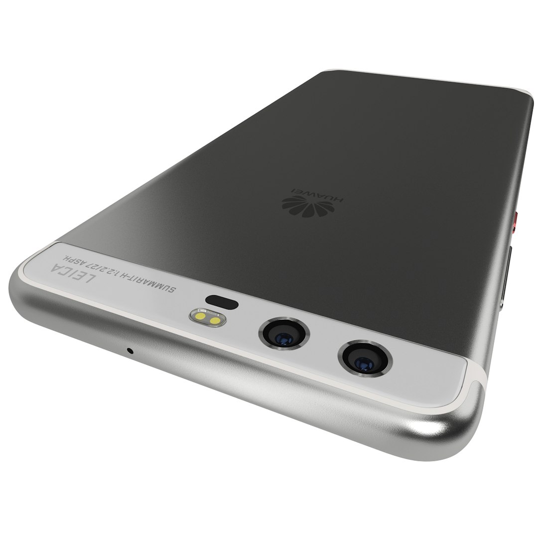 3d Model Realistic Huawei P10 Mystic