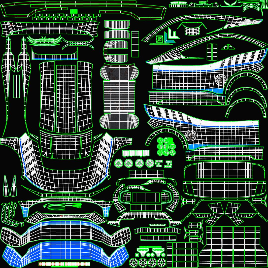 3D FC1-X Electric Rallycross SUV Andreas Bakkerud - TurboSquid 1948516