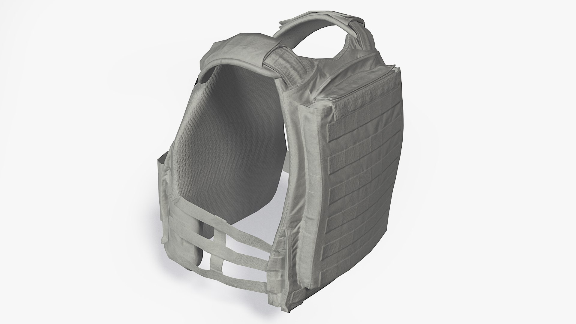 Combat Vest ADF TBAS Tier 2 Australian Defence Force 3D Model ...