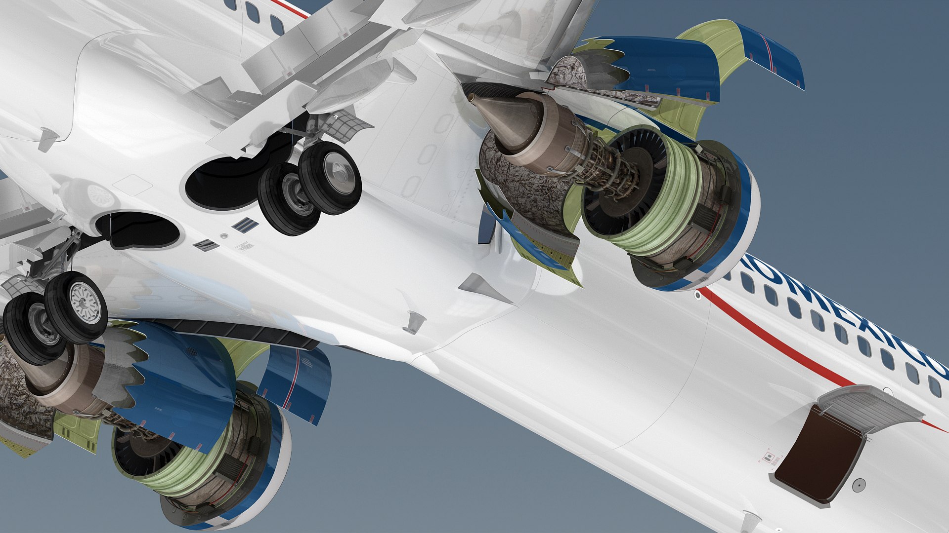 Boeing 737-9 MAX Aeromexico 3D model - TurboSquid 1988440