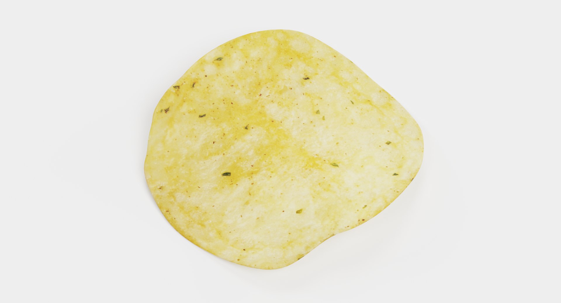 3D Potato Chip - TurboSquid 1242380