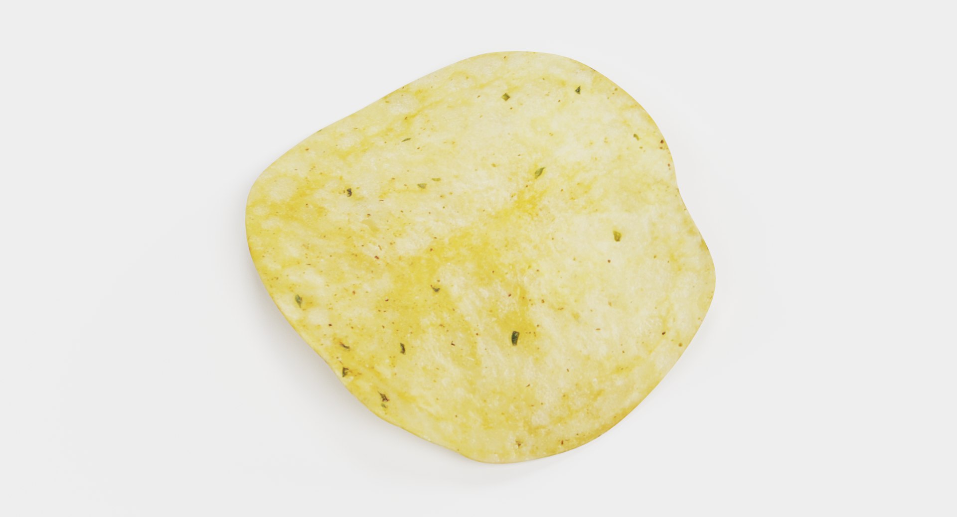 3D Potato Chip - TurboSquid 1242380