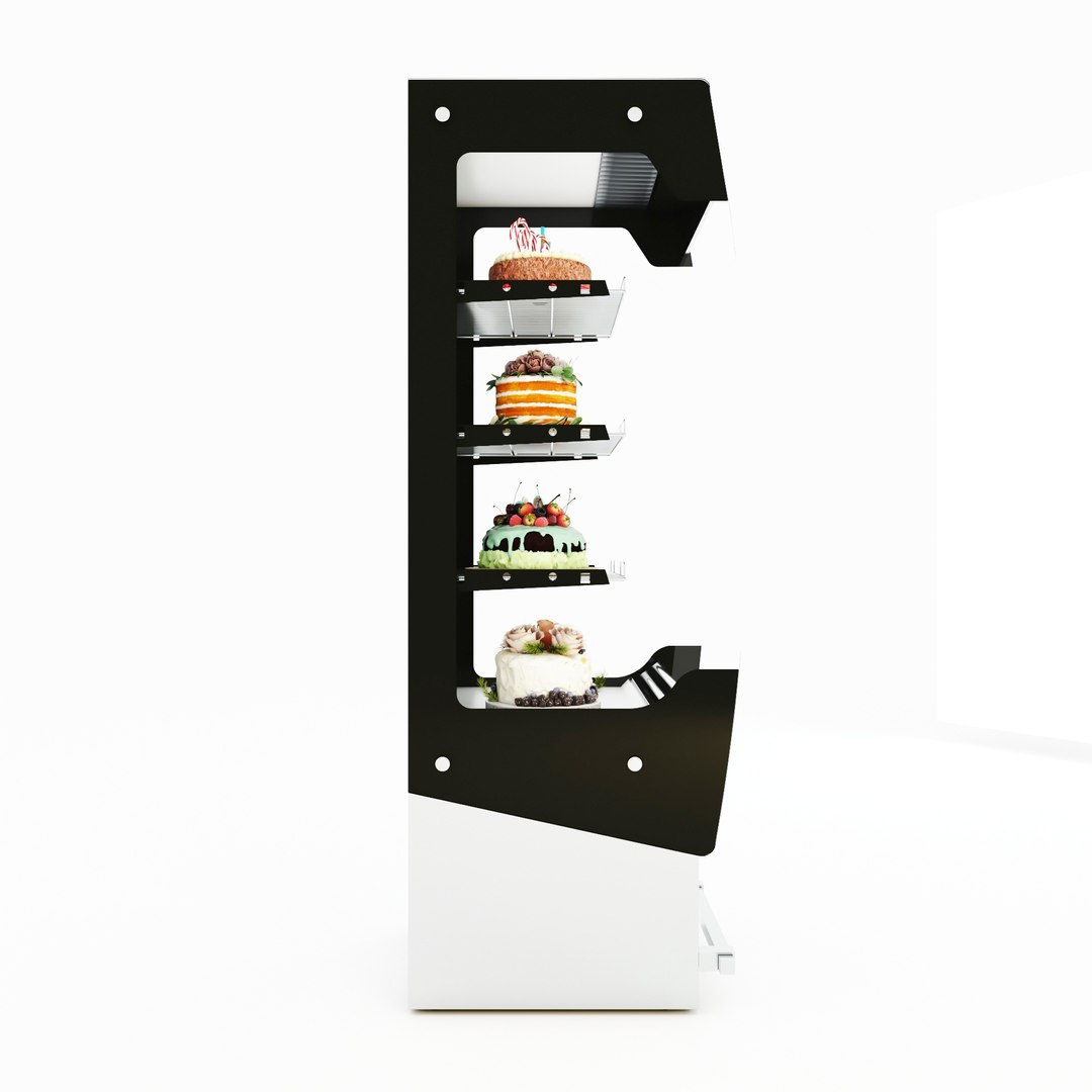 3D Tart Cake Display Refrigerator LB21 Model - TurboSquid 2124259