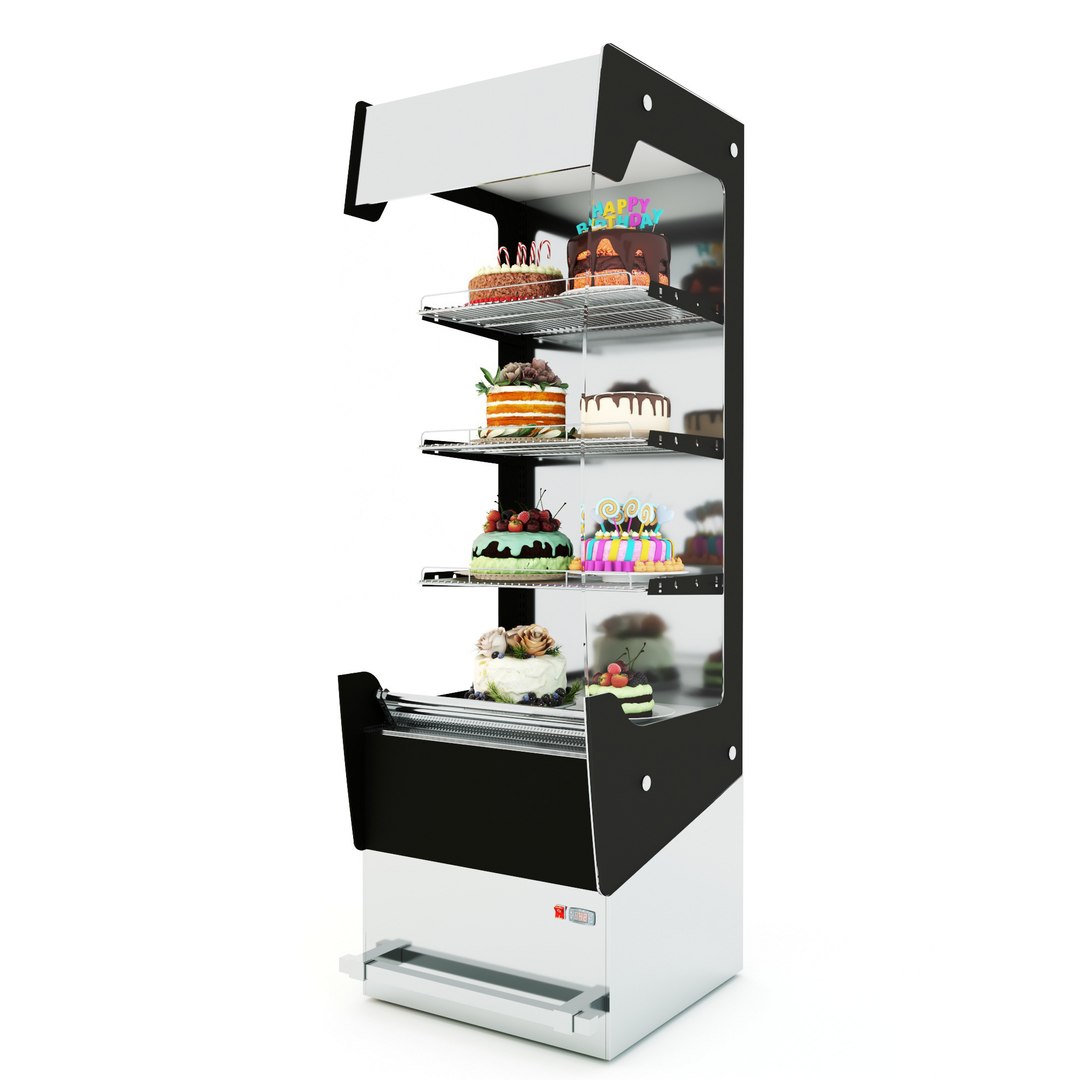 3D Tart Cake Display Refrigerator LB21 Model - TurboSquid 2124259
