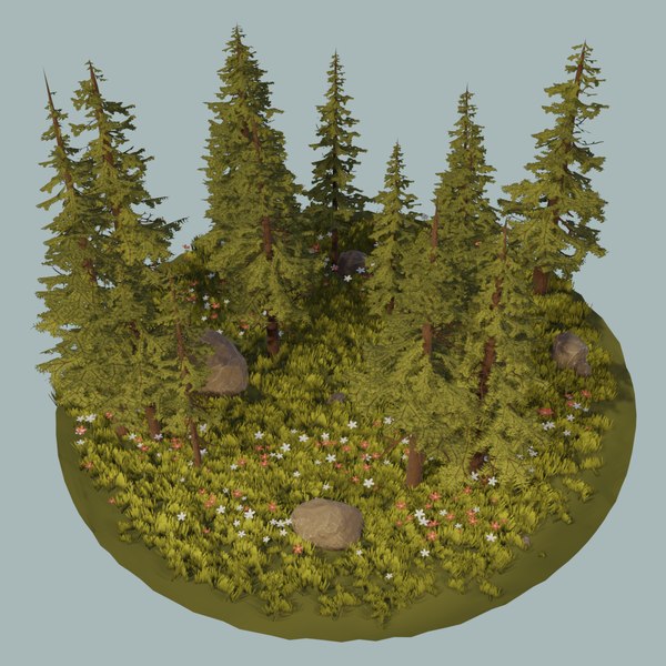 Forest Blender Models for Download | TurboSquid