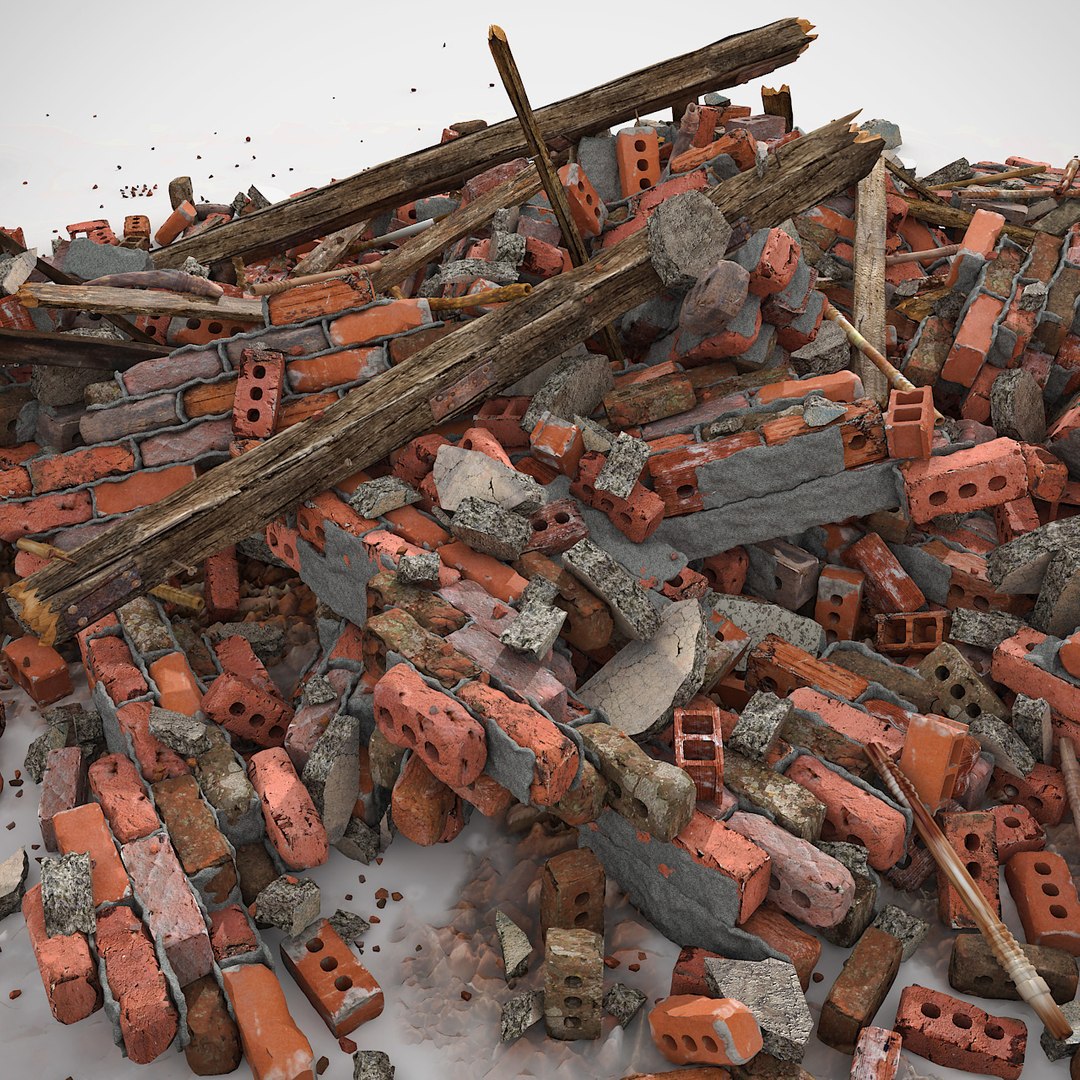 Rubble Block 3d Max