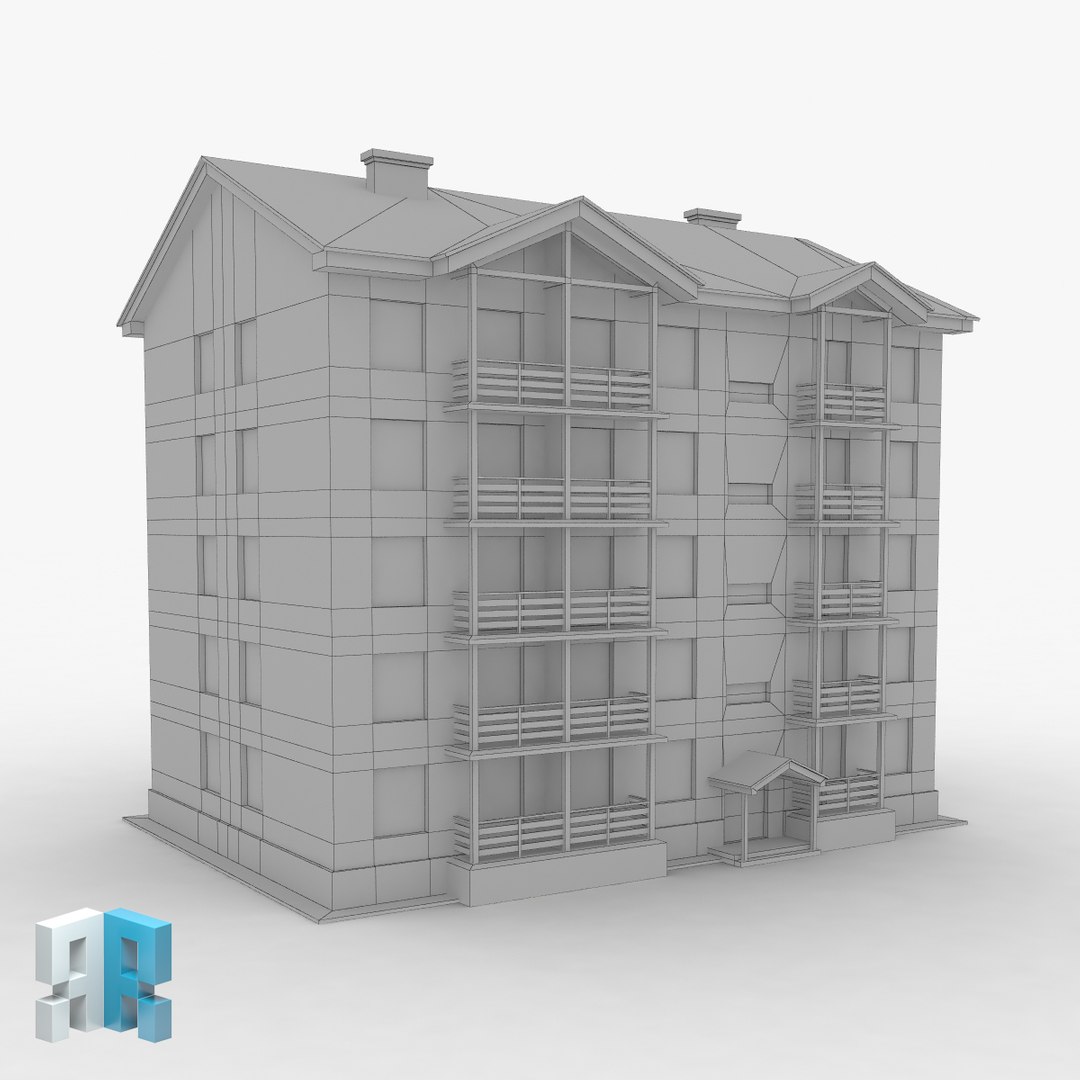 3d building