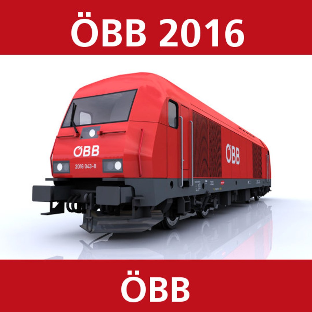3d Öbb 2016 model