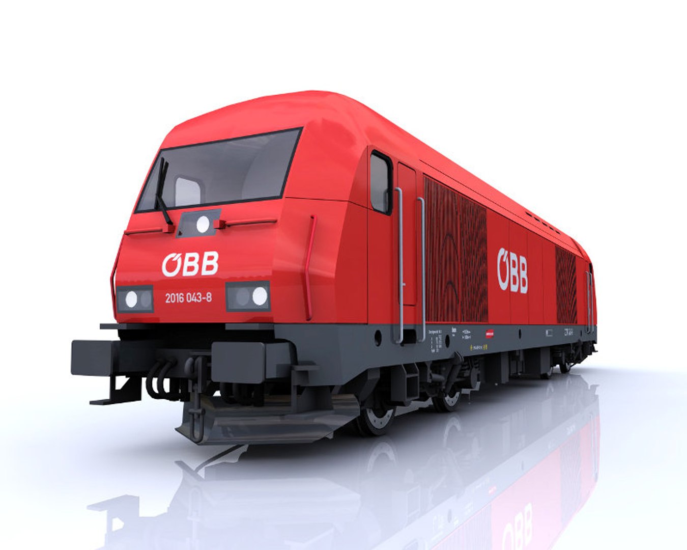 3d Öbb 2016 model
