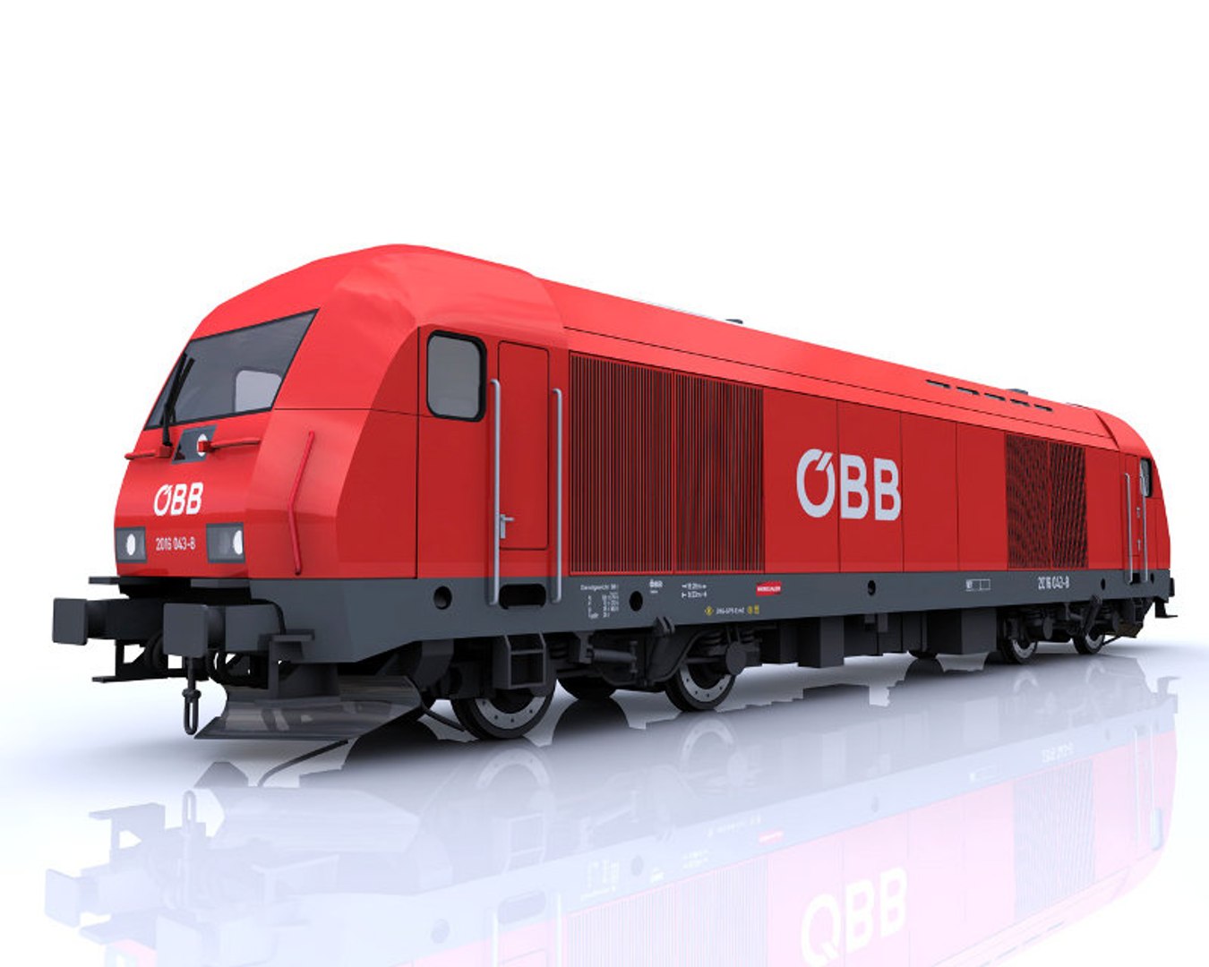 3d Öbb 2016 Model
