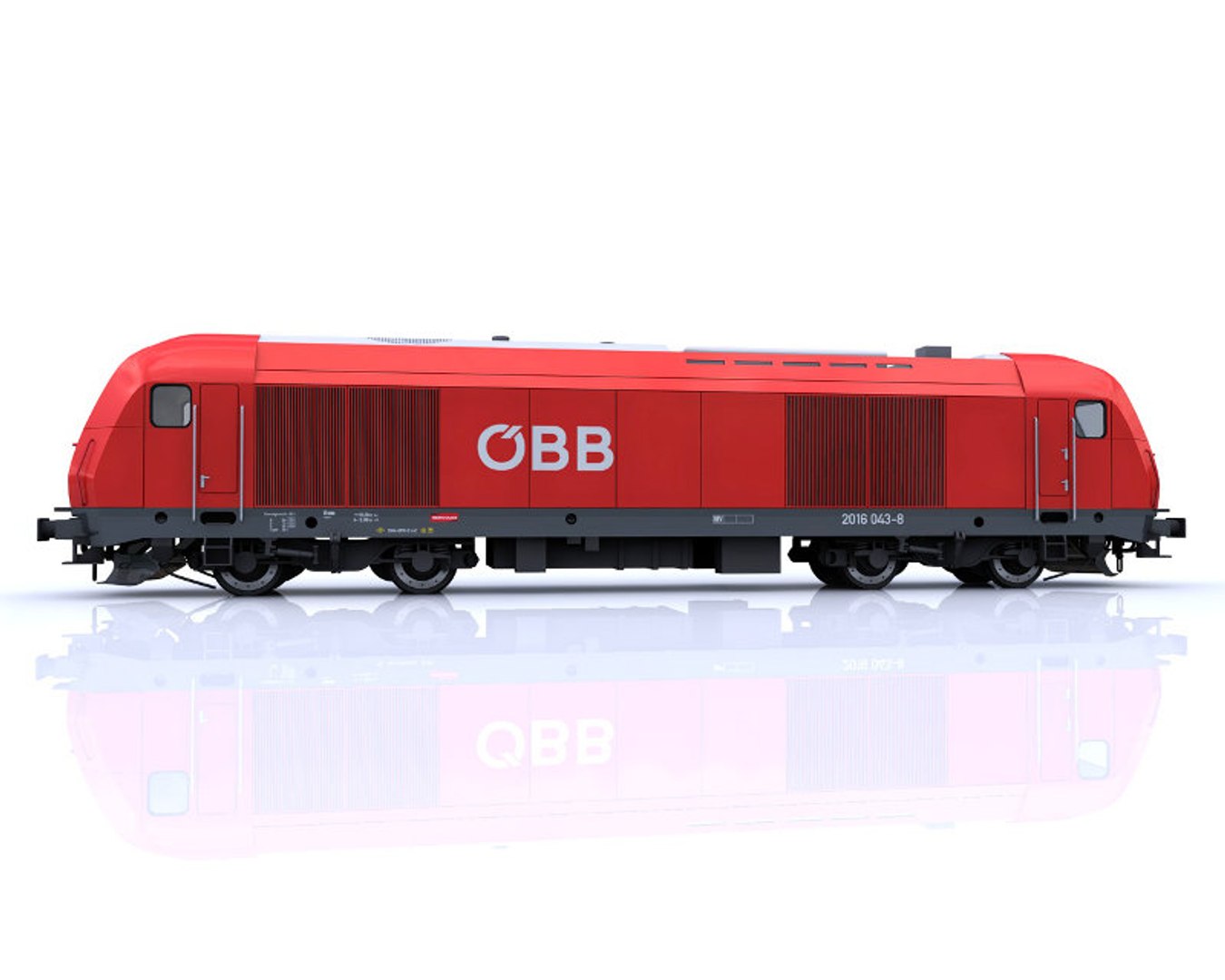 3d Öbb 2016 Model