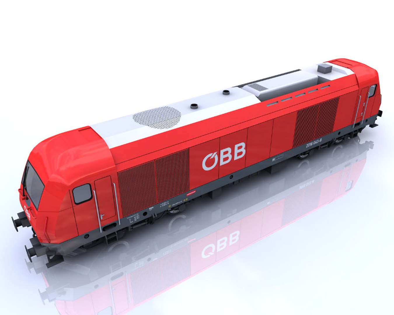 3d Öbb 2016 Model