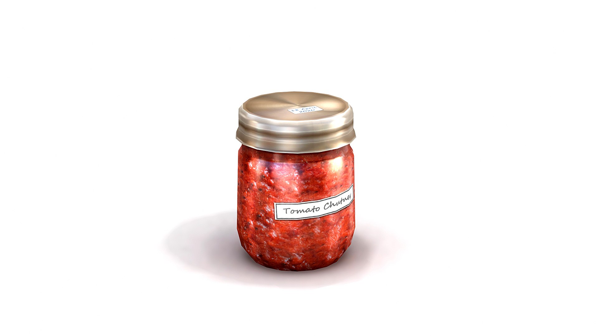 Fruit preserves 3D model - TurboSquid 1543917