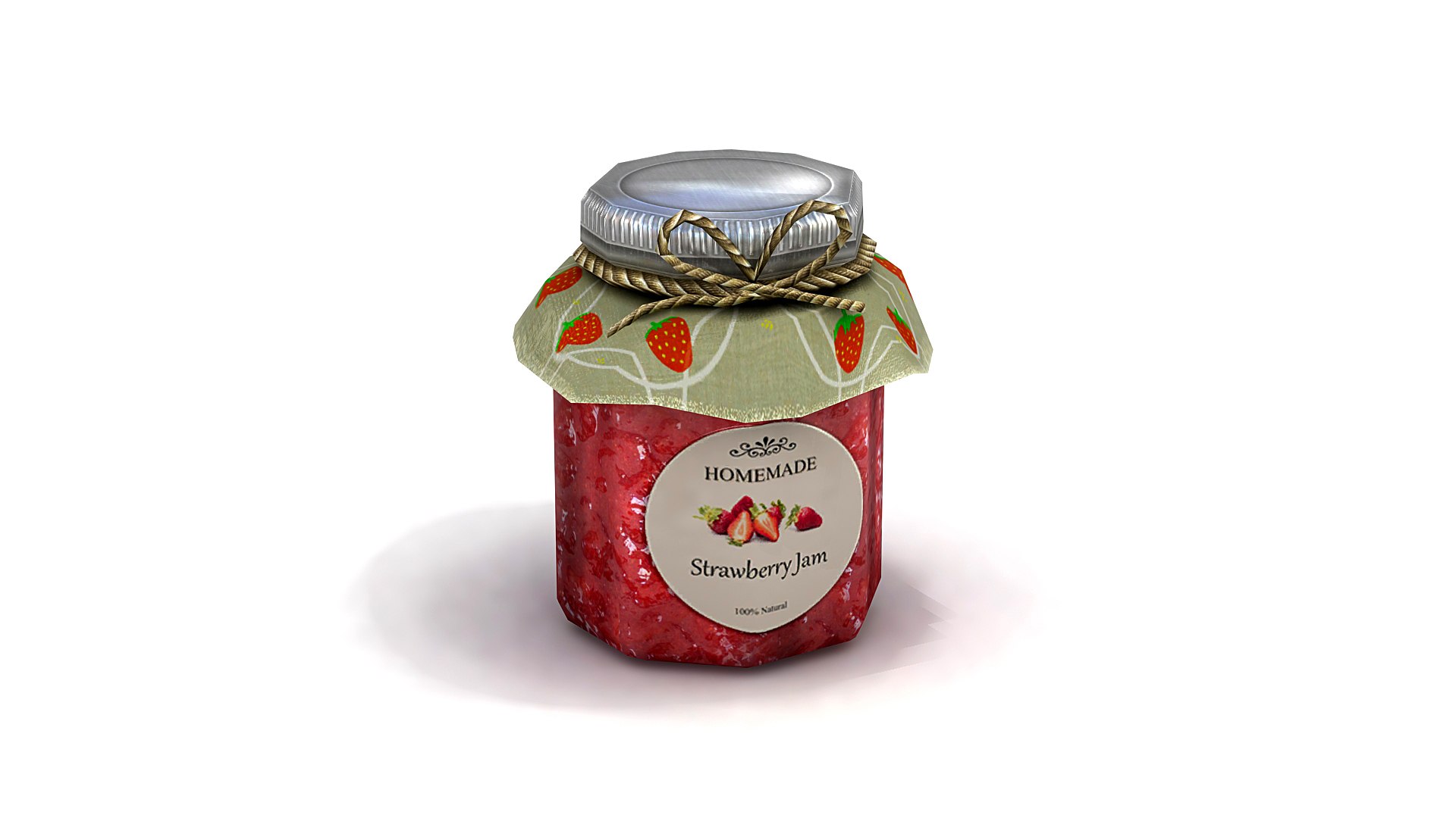 Fruit preserves 3D model - TurboSquid 1543917