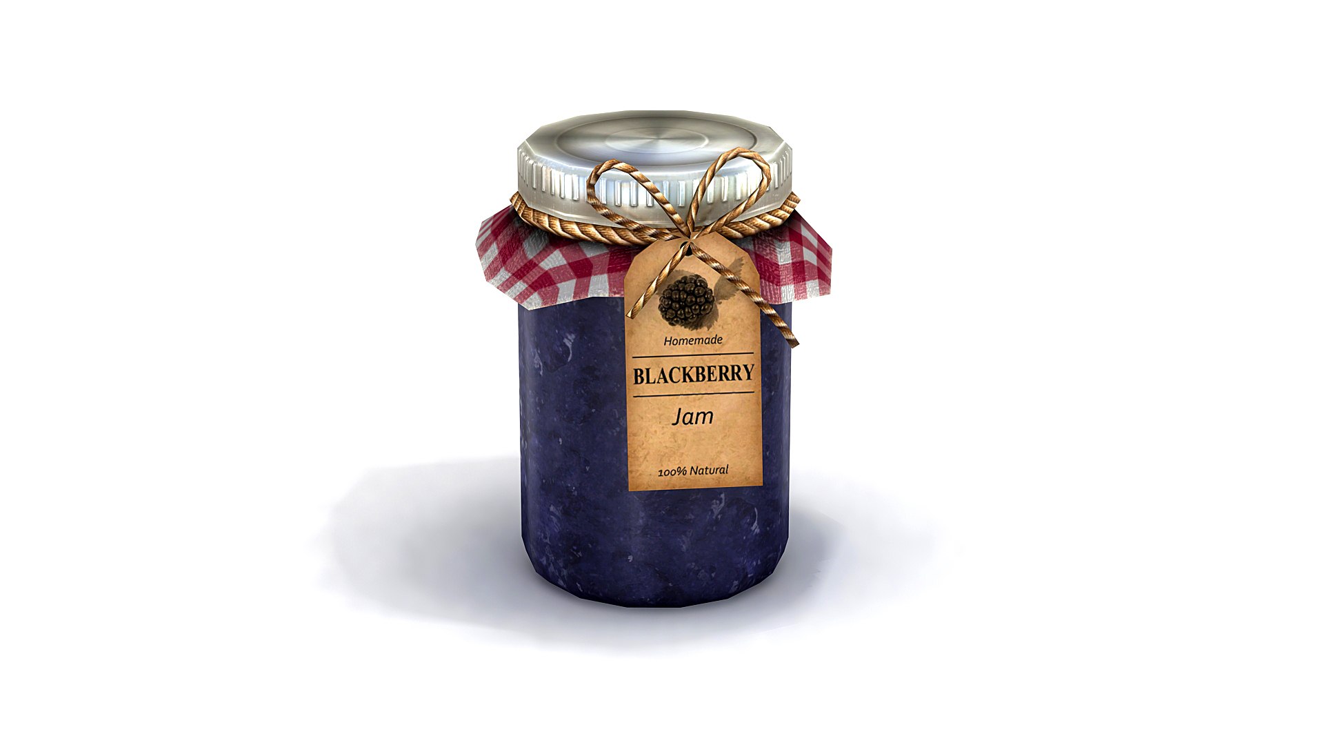 Fruit preserves 3D model - TurboSquid 1543917