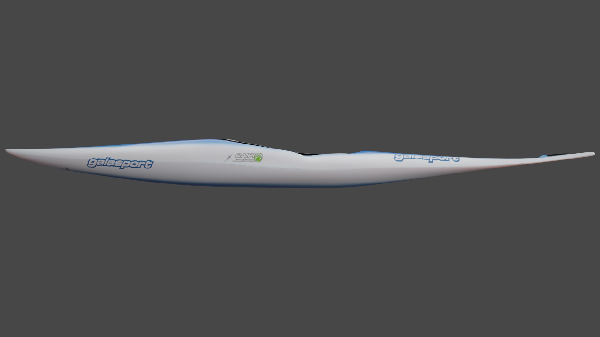Slalom Kayak 3D Model - TurboSquid 2022578