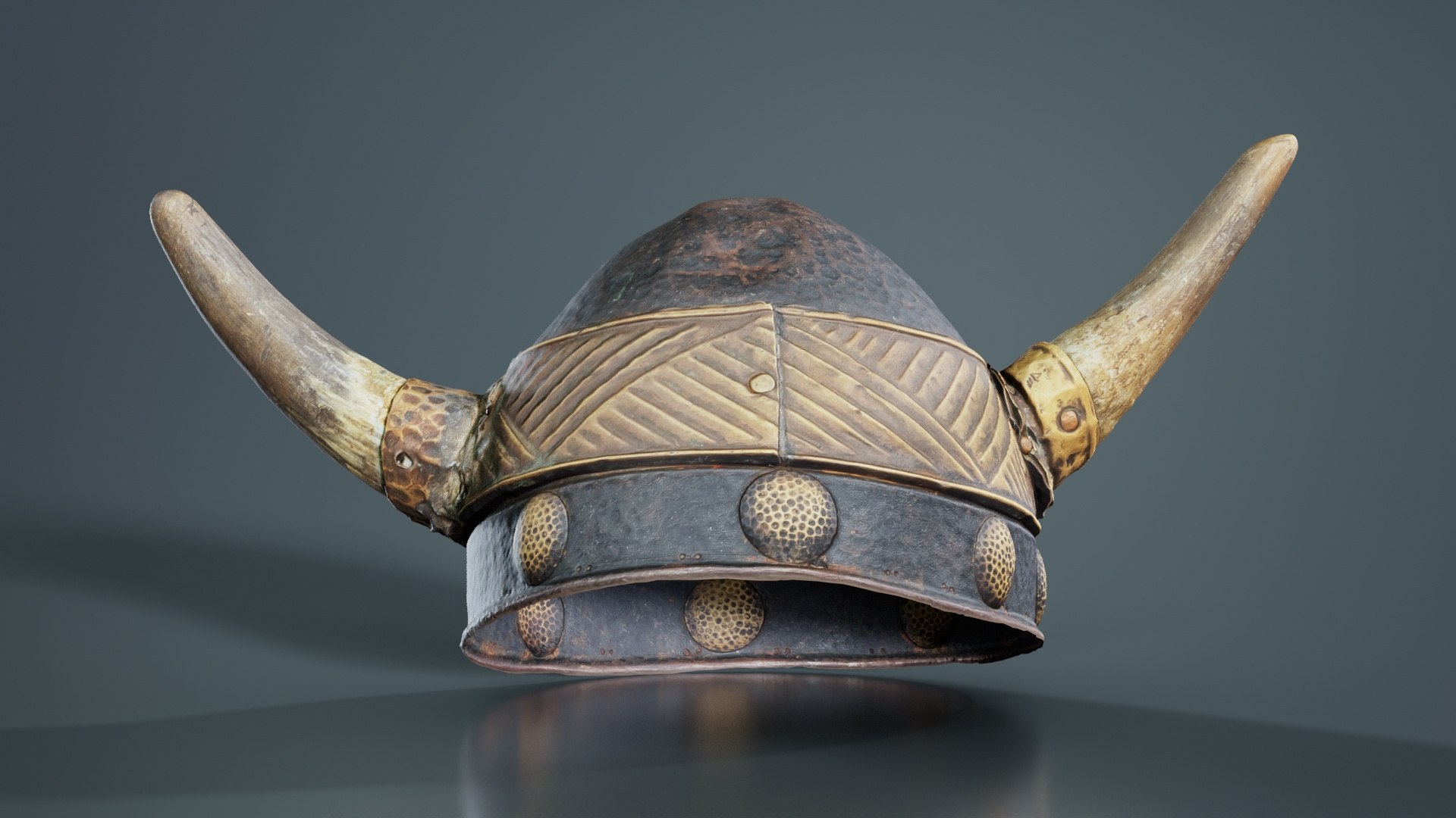 Small Horn Helmet Remastered 3D - TurboSquid 2360095