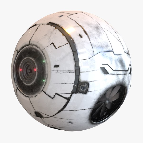 modelo 3d Mini Drone - Drone Esférico - TurboSquid 2199115