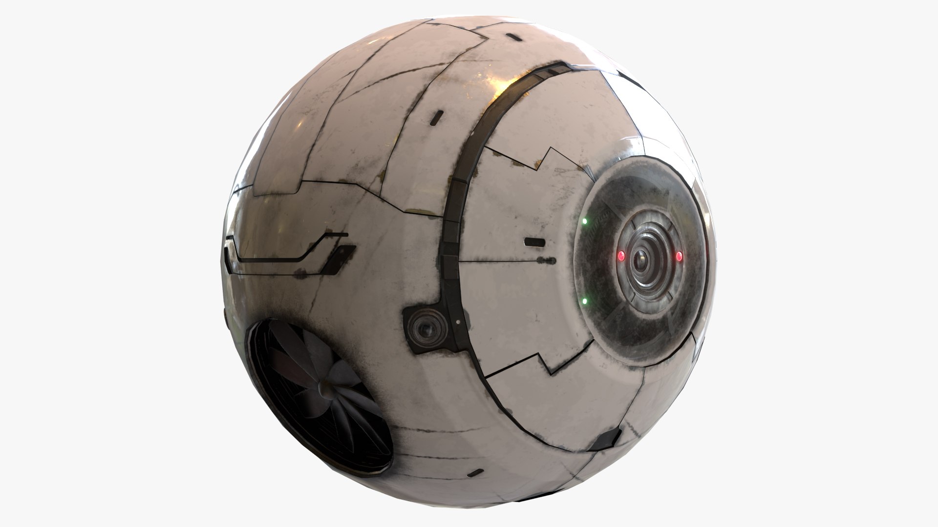 Mini Drone - Spherical Drone 3D - TurboSquid 2199115