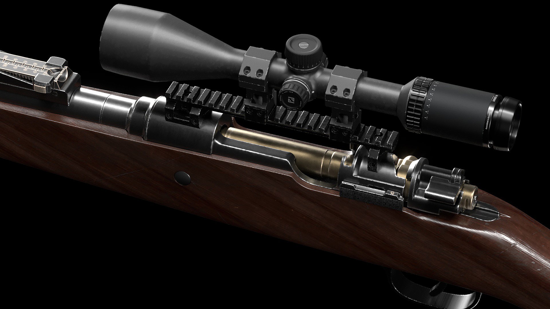 Kar98k Model - TurboSquid 2019861