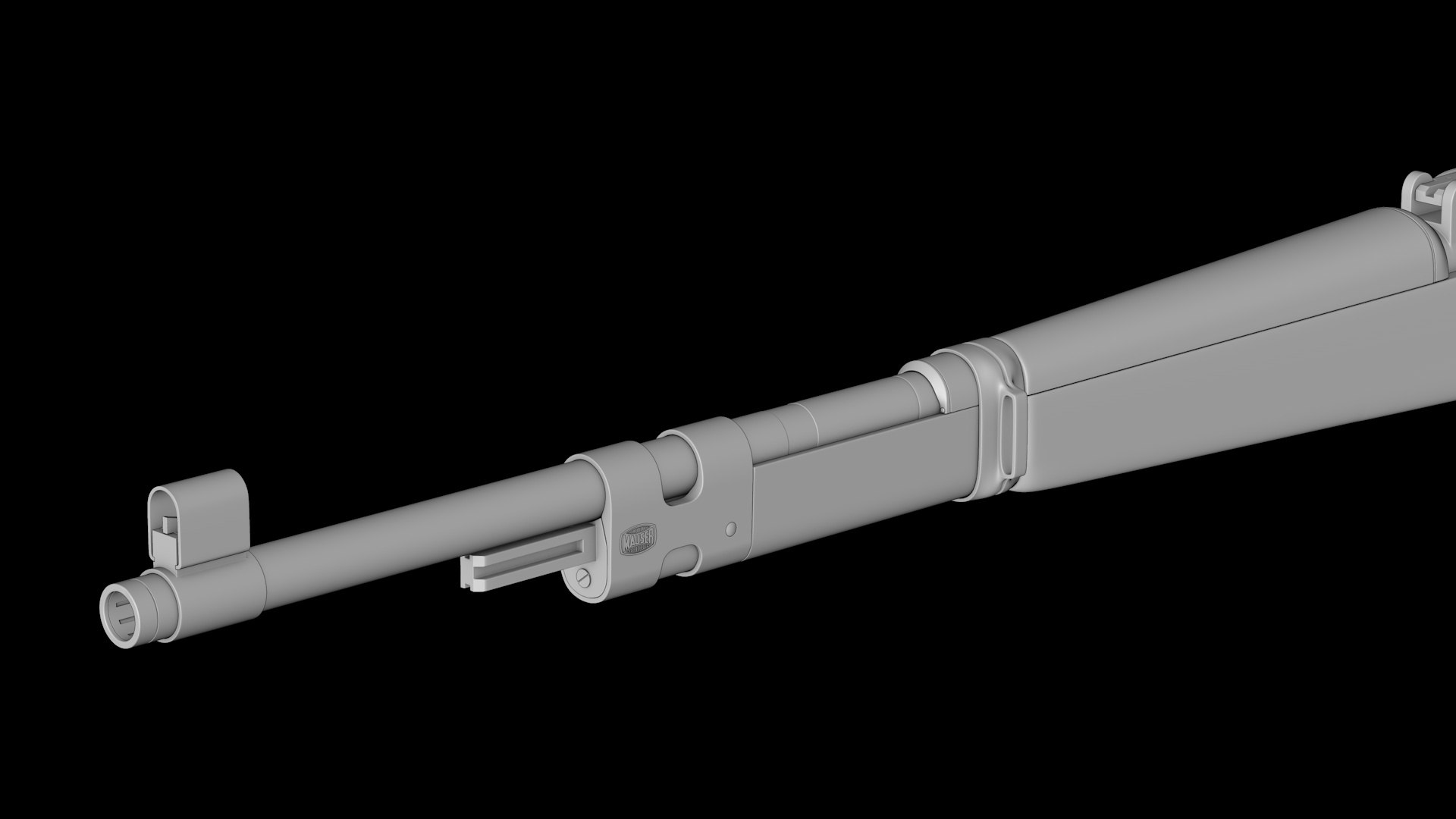 Kar98k Model - TurboSquid 2019861