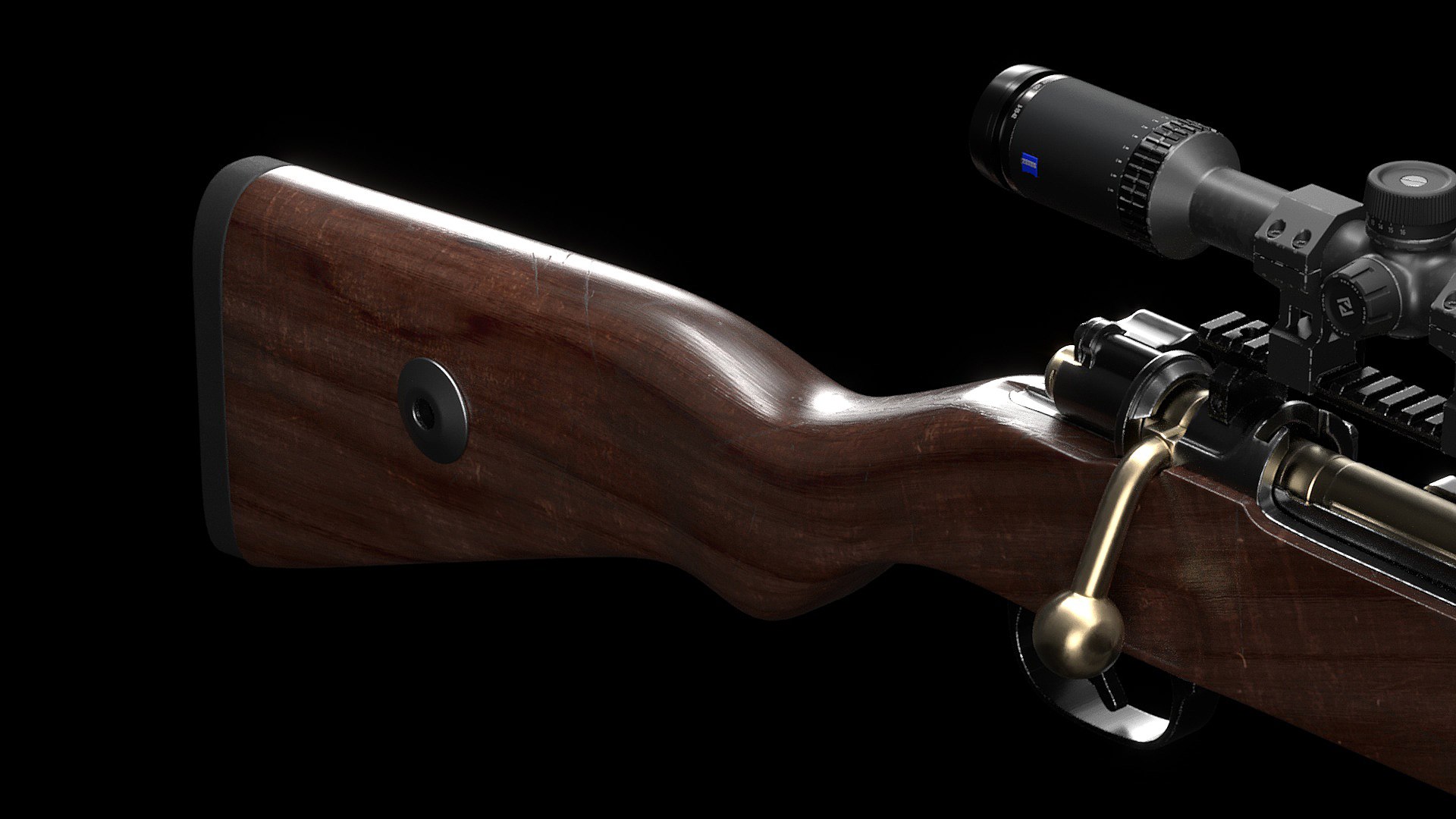 Kar98k Model - TurboSquid 2019861