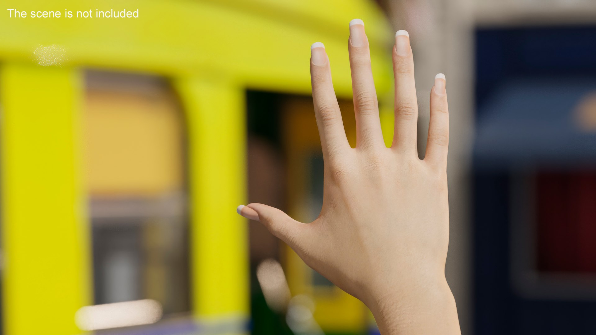 Realistic Female Hand Rigged 3D Model - TurboSquid 2363059