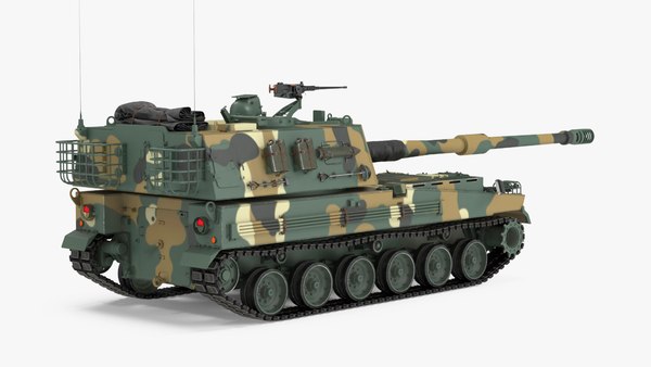 modelo 3d Colección de tanques surcoreanos aparejados - TurboSquid 2248816