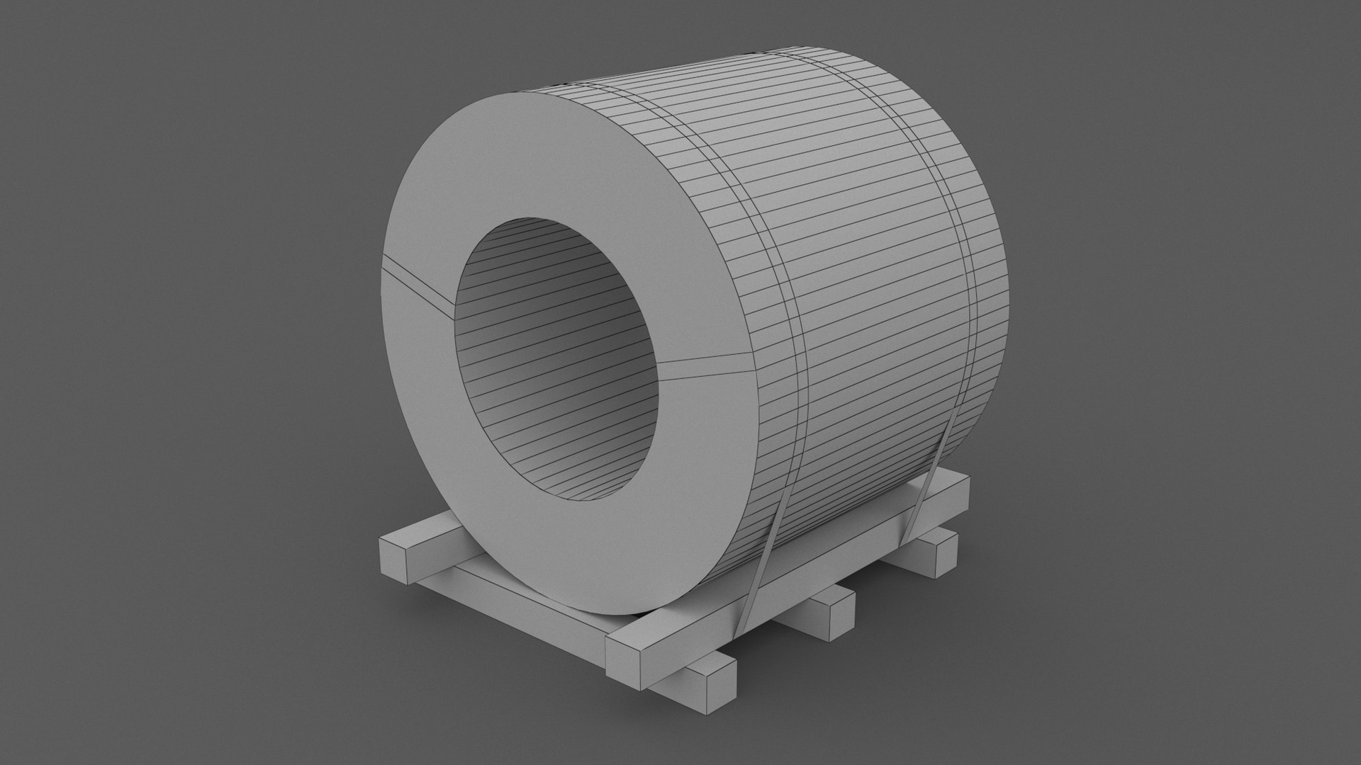 3D Steel Coil - TurboSquid 2028463