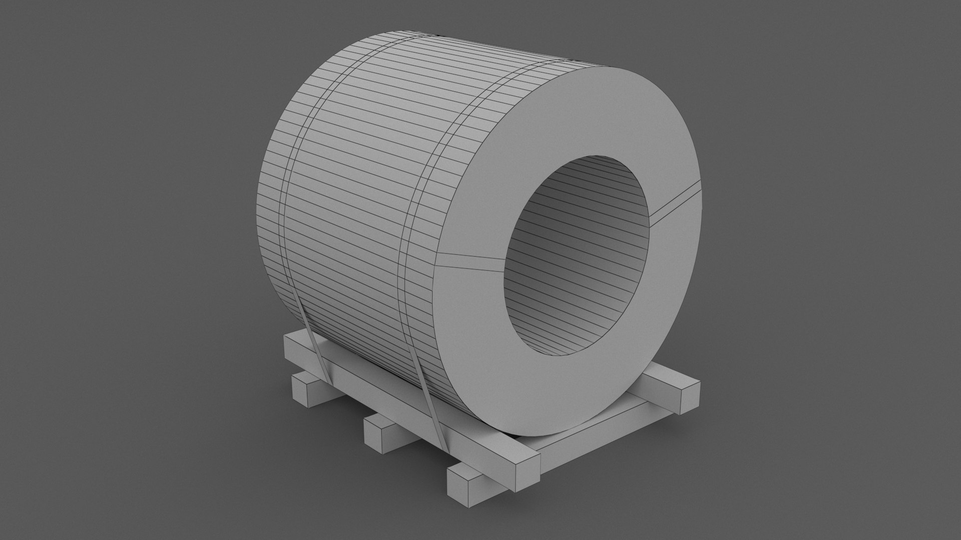 3D Steel Coil - TurboSquid 2028463