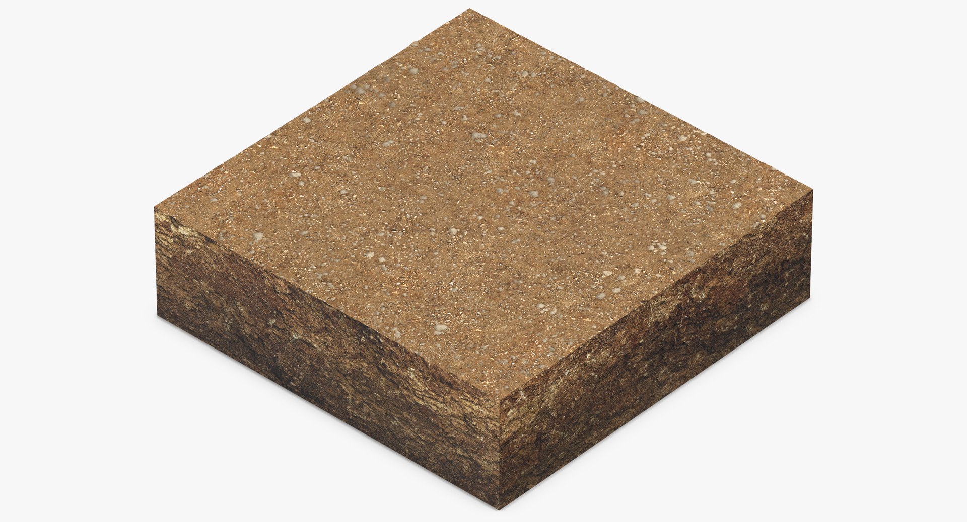 3D Dirt Cross Section 01 Model - TurboSquid 1320643