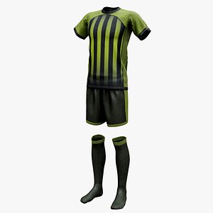 Download Free & Premium Soccer Uniform 3D Models | TurboSquid