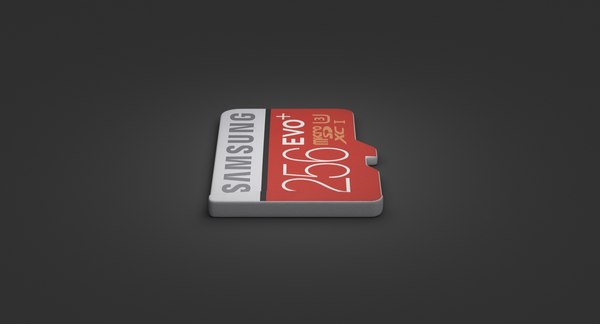 Micro sd card 3D model - TurboSquid 1158422