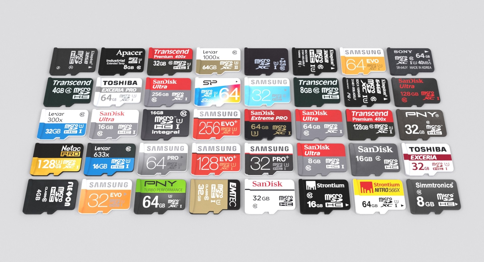 Micro Sd Card 3D Model - TurboSquid 1158422