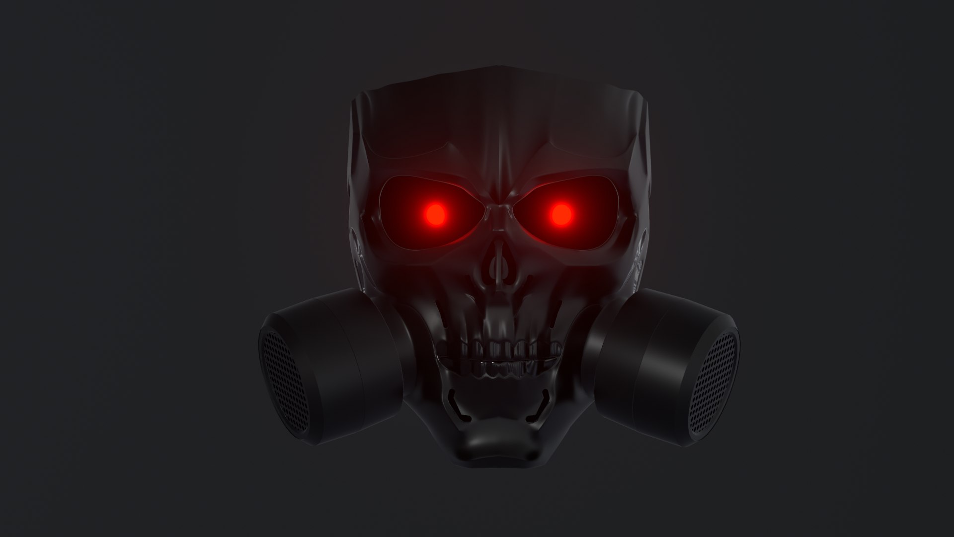 3D Skull Gasmask model - TurboSquid 2173474