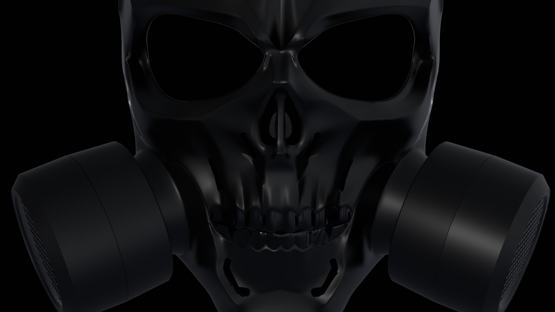 3D Skull Gasmask model - TurboSquid 2173474