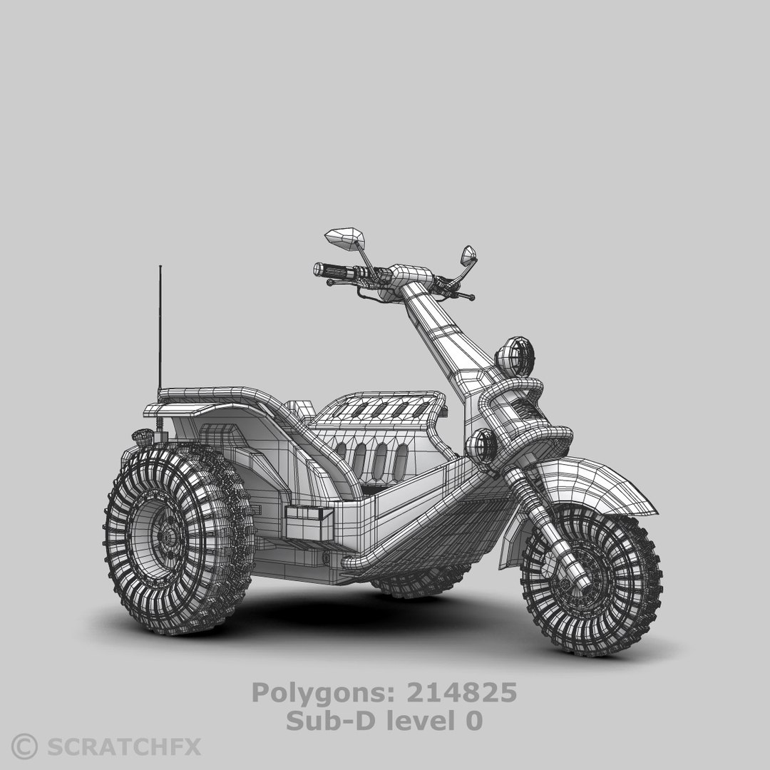 Urban Ranger Support Vehicle Obj