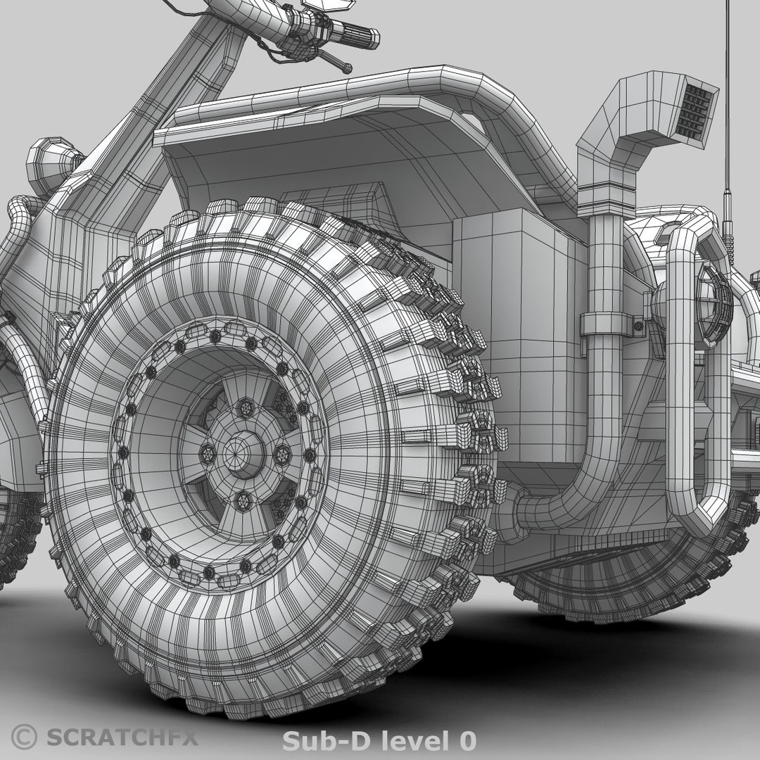 Urban Ranger Support Vehicle Obj