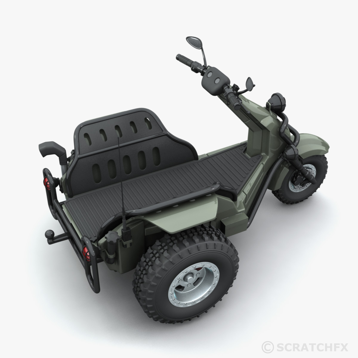 urban ranger support vehicle obj