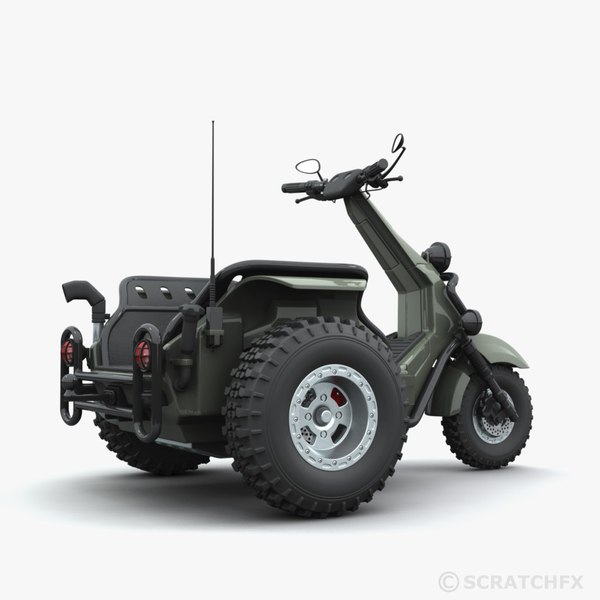 urban ranger support vehicle obj