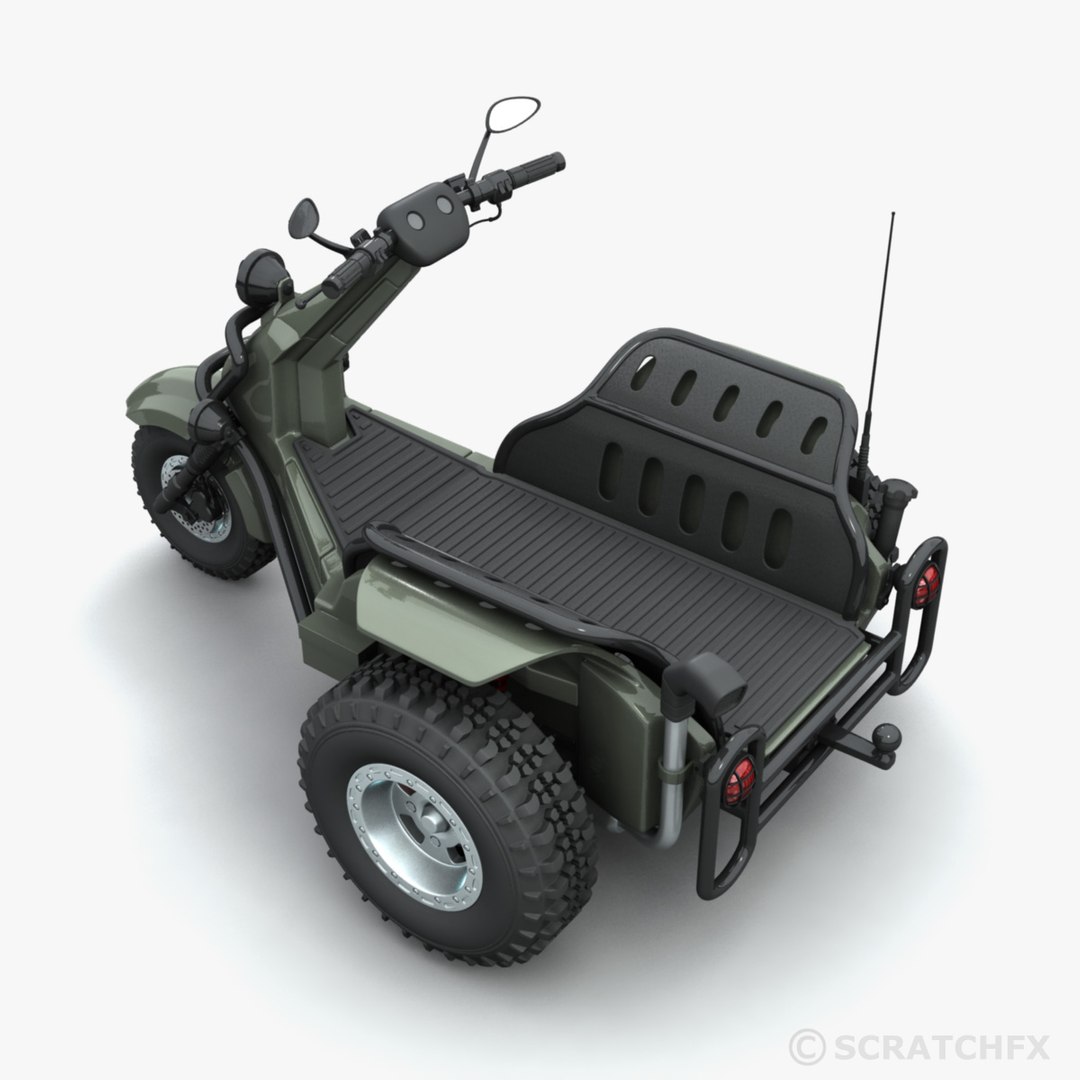 Urban Ranger Support Vehicle Obj