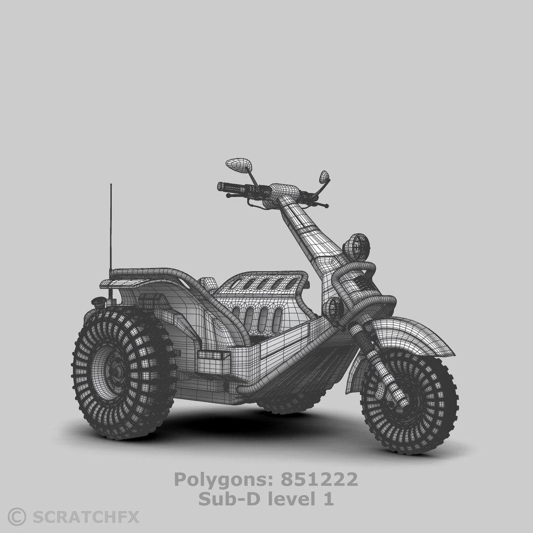 Urban Ranger Support Vehicle Obj