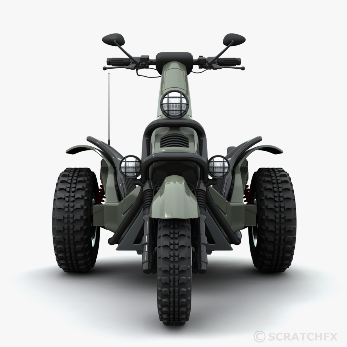 urban ranger support vehicle obj