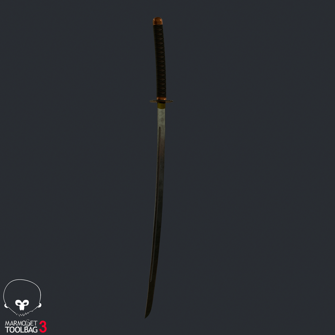 3D Model Katana Okatana - TurboSquid 1246248
