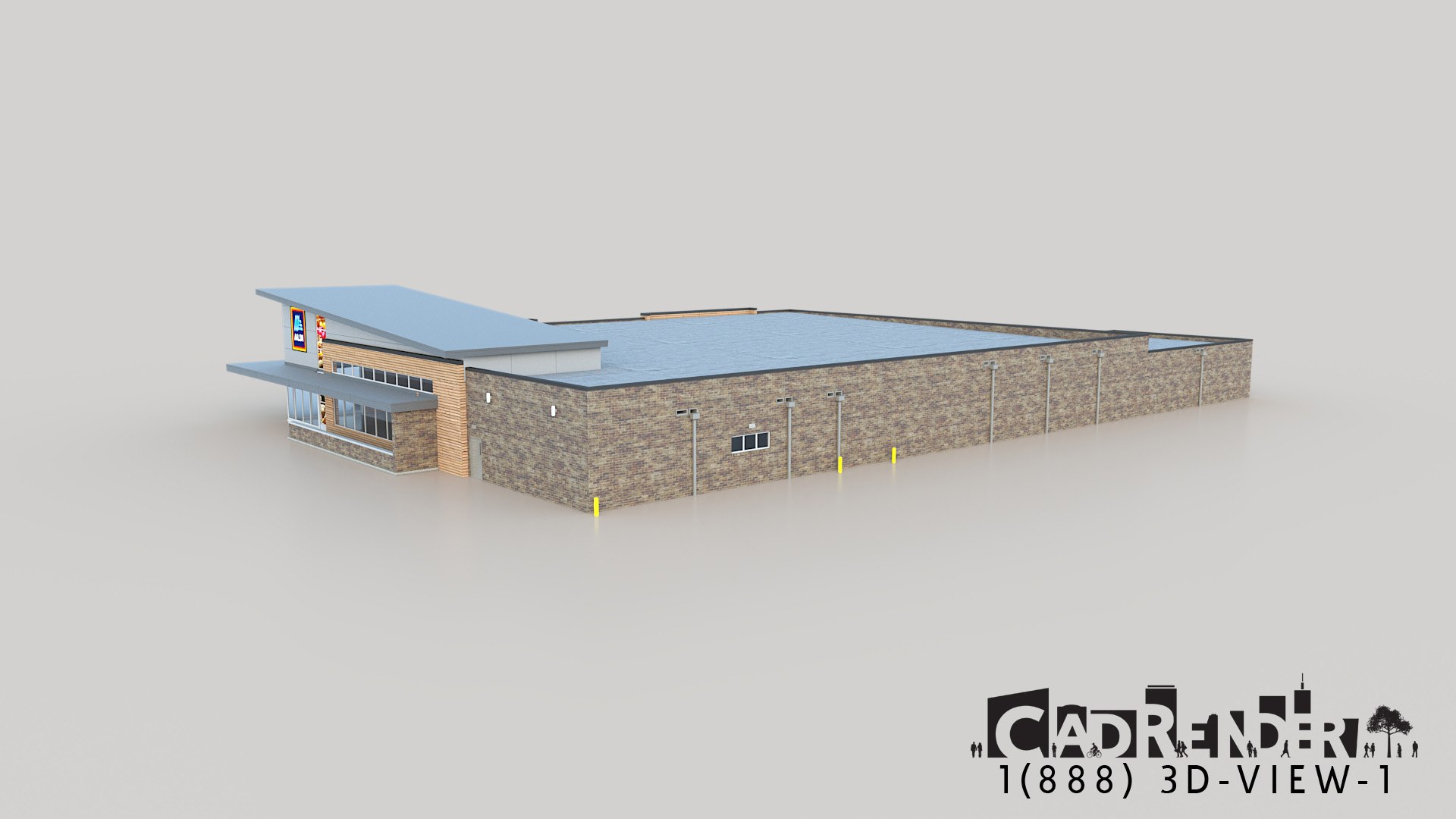 3D Aldi Model - TurboSquid 2319578