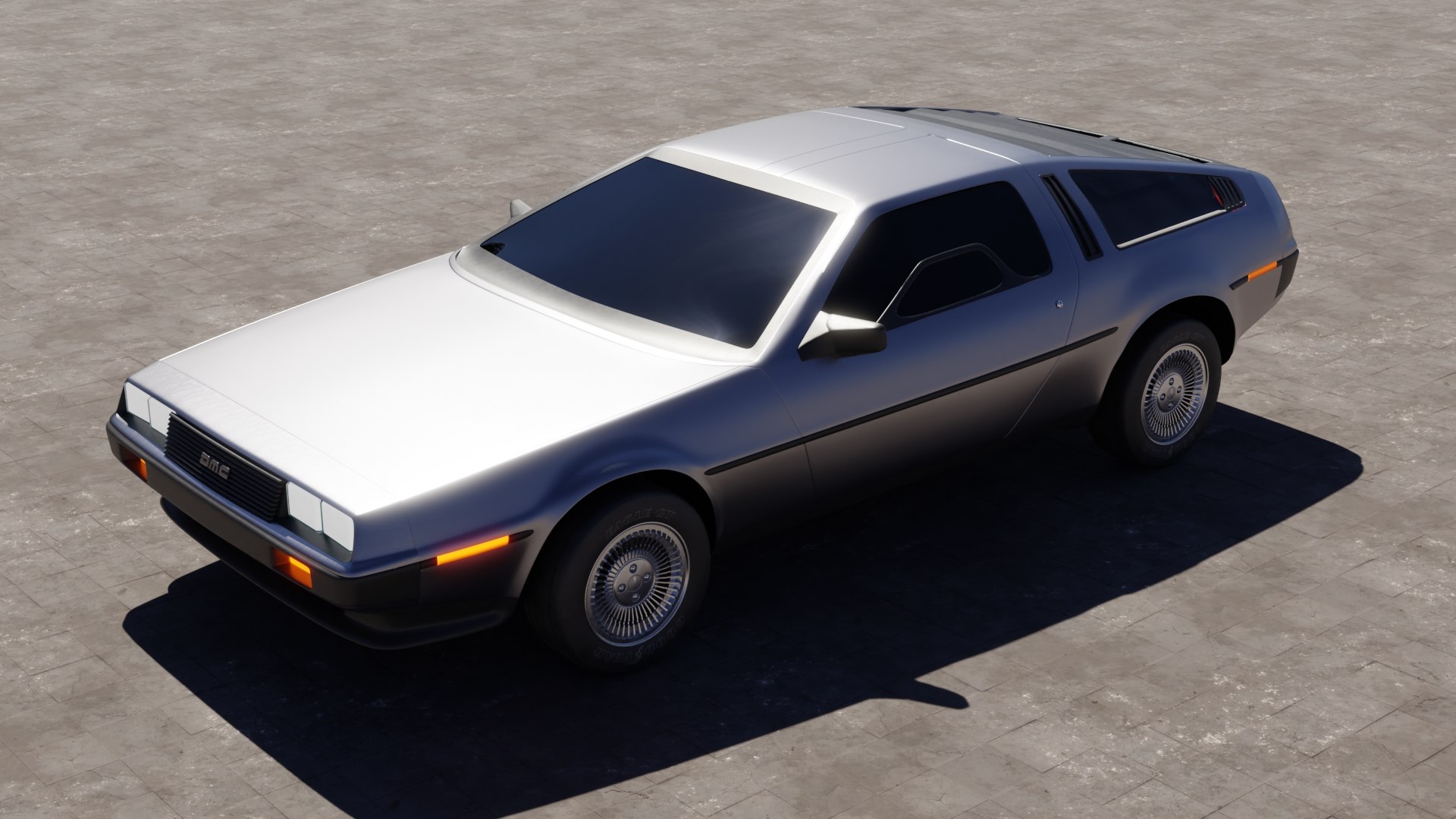 DeLorean DMC-12 3D Model - TurboSquid 2070890