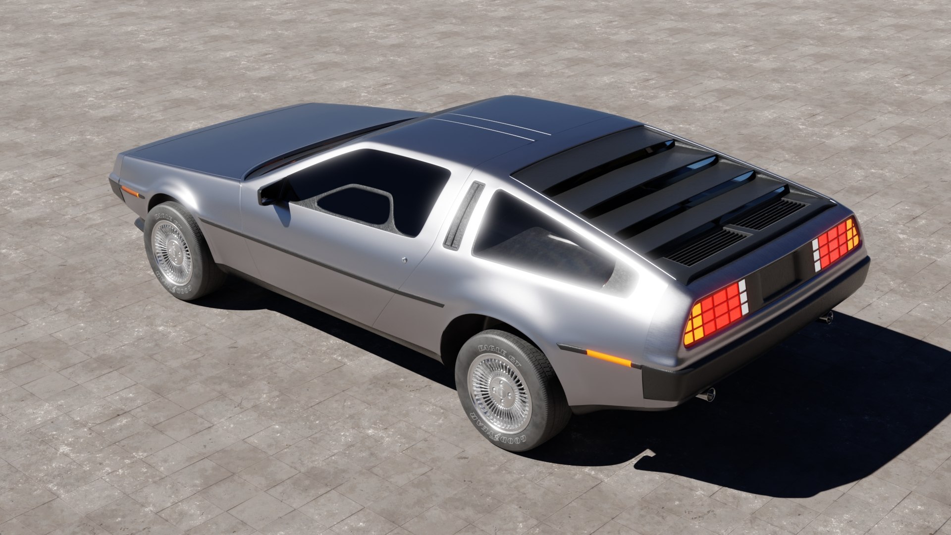 DeLorean DMC-12 3D Model - TurboSquid 2070890