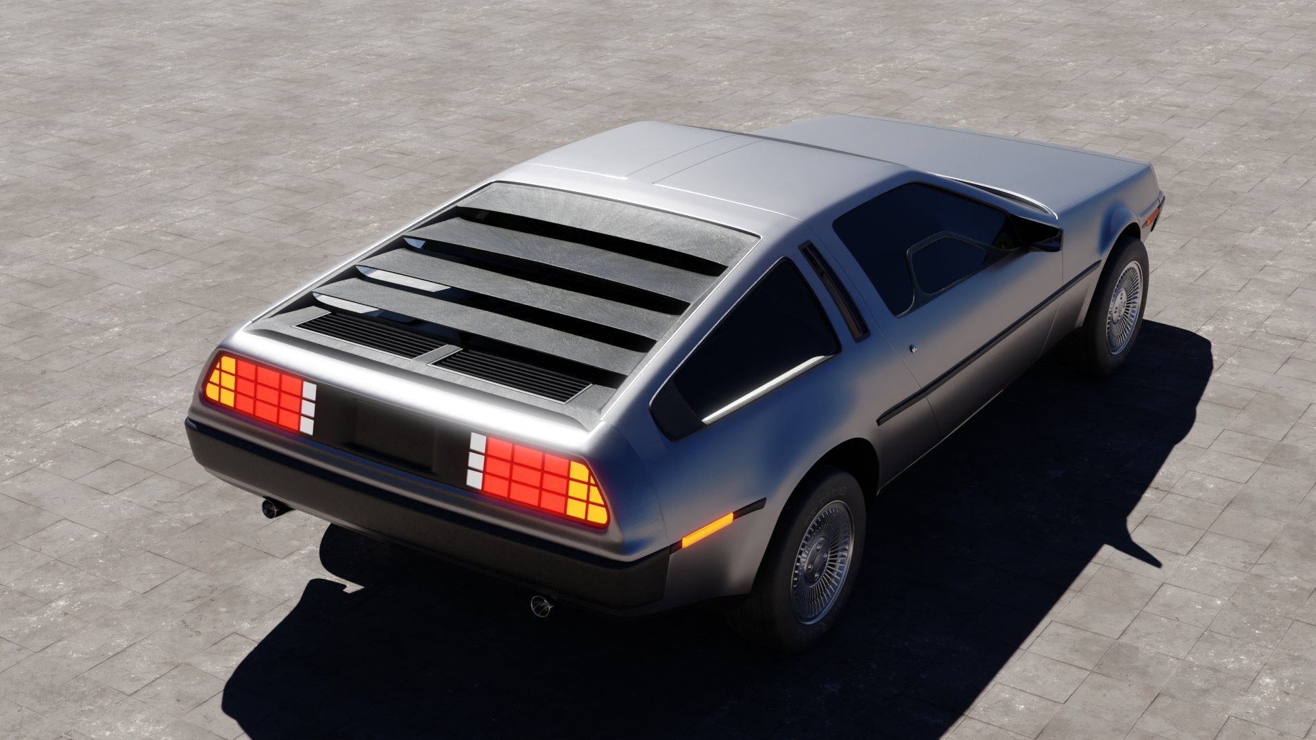 DeLorean DMC-12 3D Model - TurboSquid 2070890