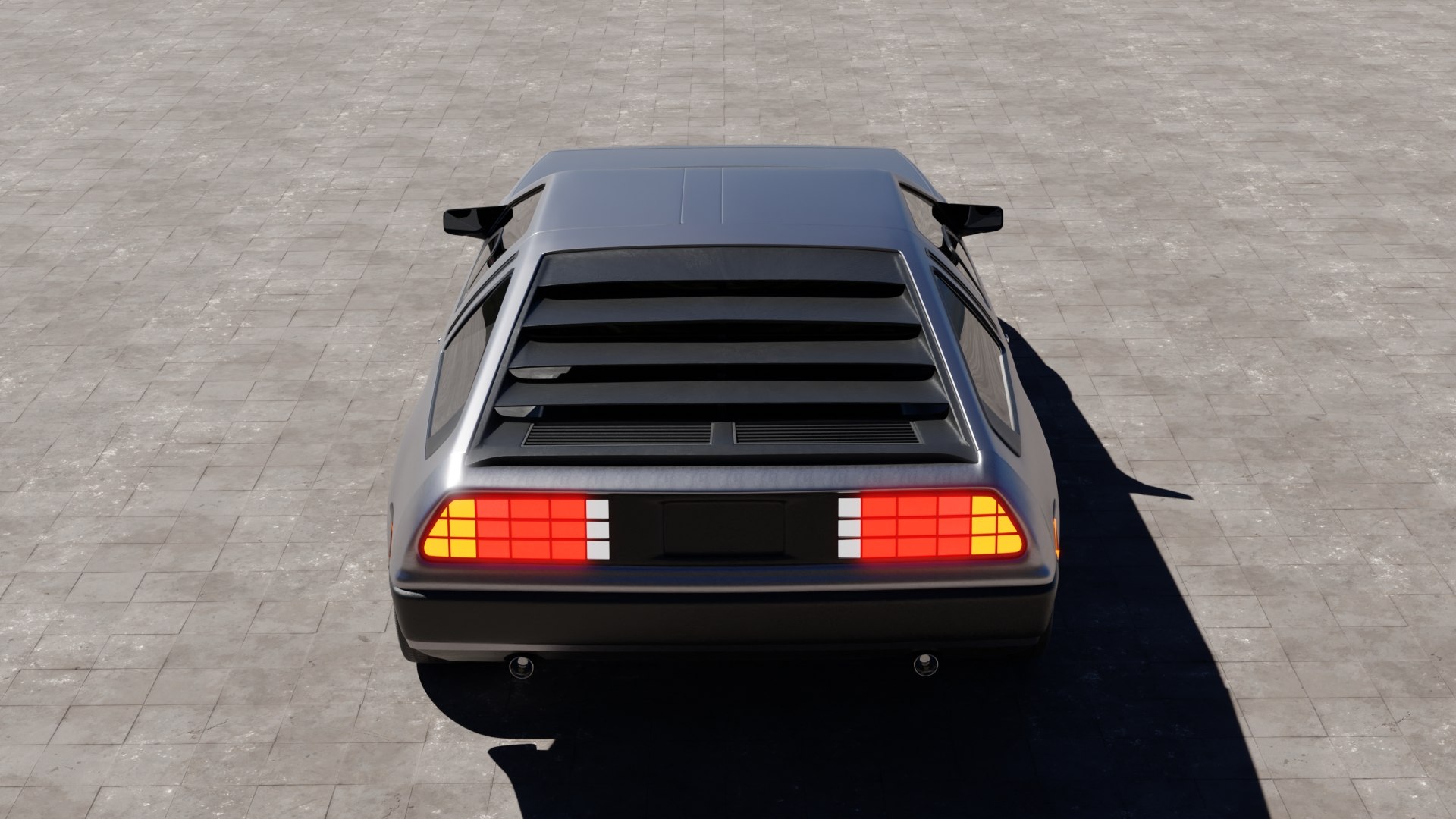 DeLorean DMC-12 3D Model - TurboSquid 2070890