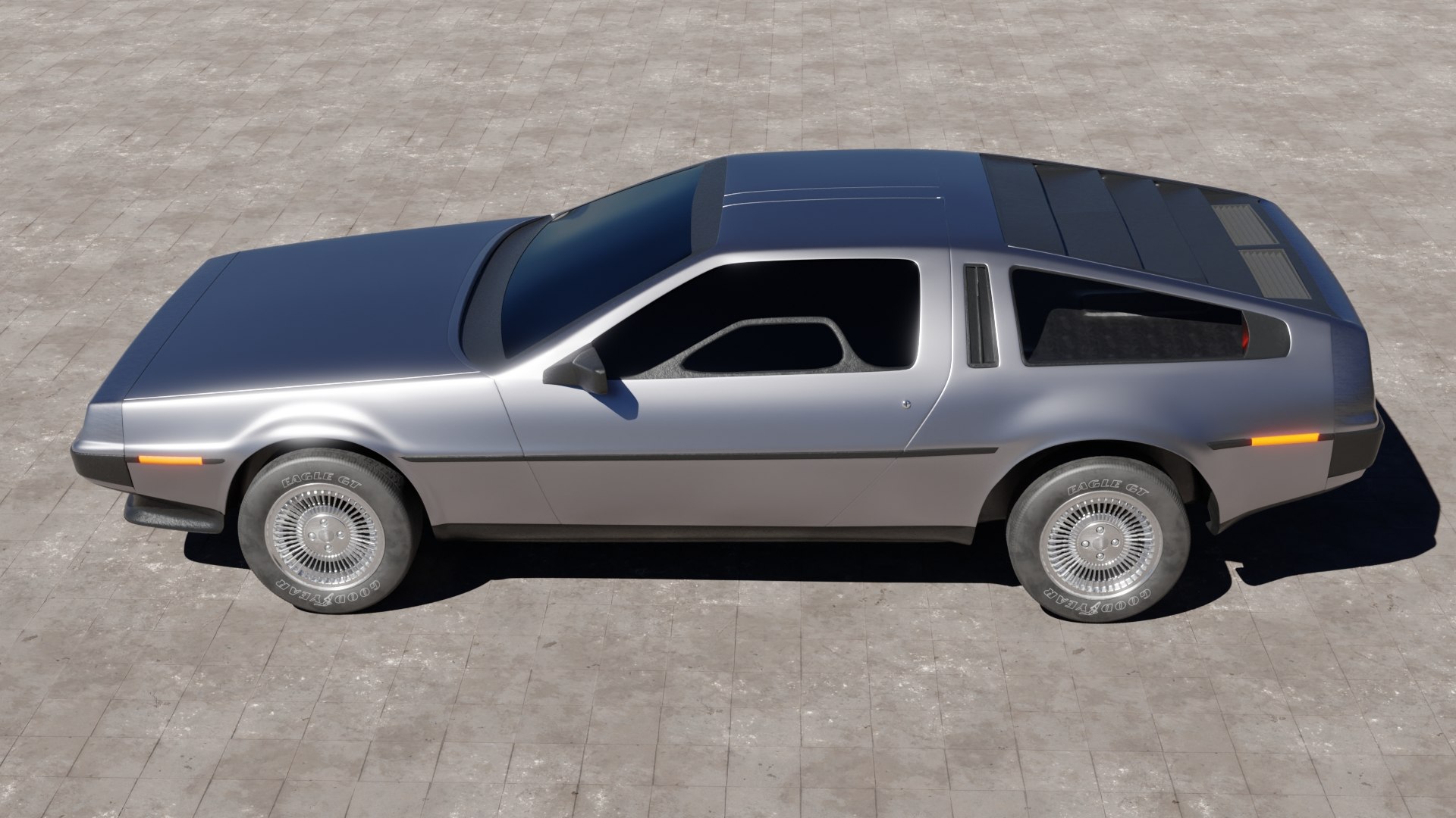 DeLorean DMC-12 3D Model - TurboSquid 2070890
